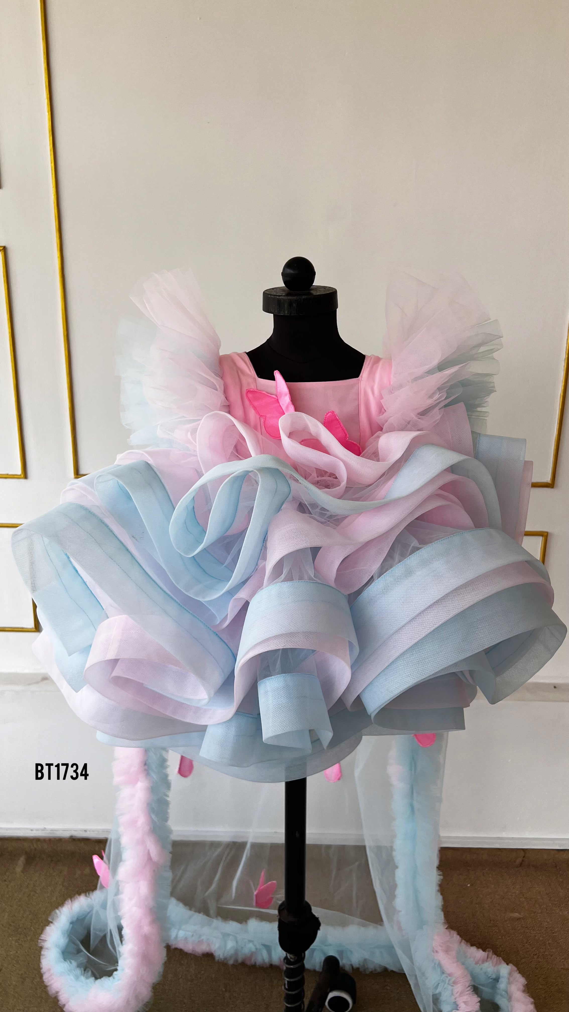 BT1734 Enchanted Pastel Carousel Dress - Whimsical Elegance for Precio ...